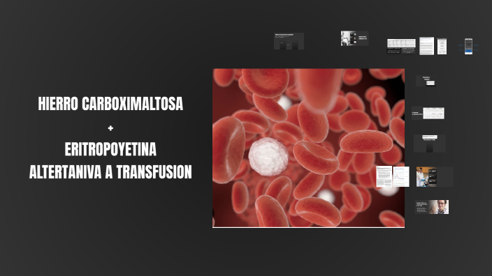 El tratamiento de la anemia refractaria con Carboximaltosa férrica y ...