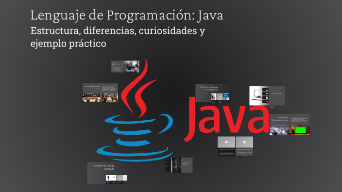Lenguaje de Programación: Java by alisson cruz on Prezi