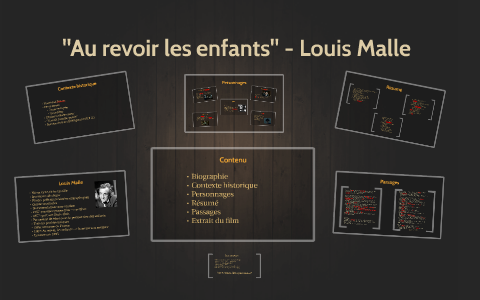 Au revoir les enfants - Louis Malle by Oliver Koch on Prezi