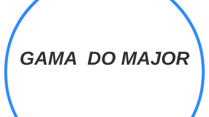 GAMA DO MAJOR by Domenik Domnica on Prezi
