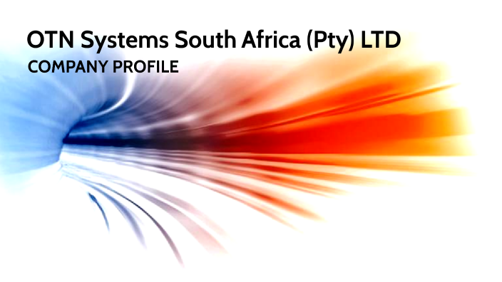 OTN Systems by Christine Venter on Prezi