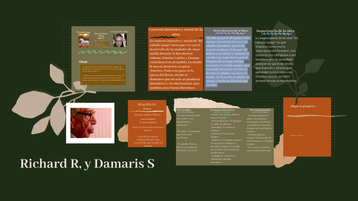 "Mi Caballo Mago" by Richard Rosales on Prezi