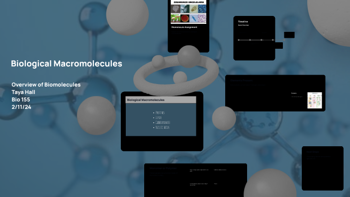 Biological Macromolecules by Taya Hall on Prezi