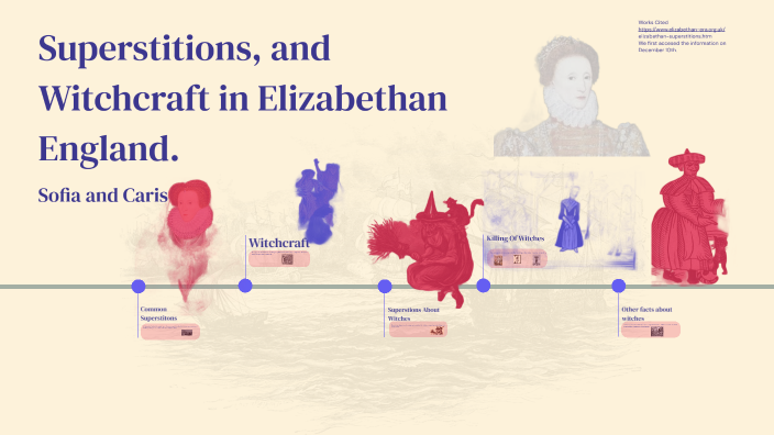 Superstitions, and Witchcraft in Elizabethan England. by Sofia Myhovich ...