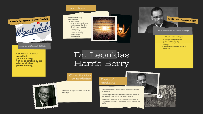 Dr. Leonidas Harris Berry by LEXINGTON JENKINS on Prezi