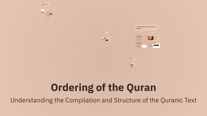 Ordering of the Quran by Yuser Tagouri on Prezi