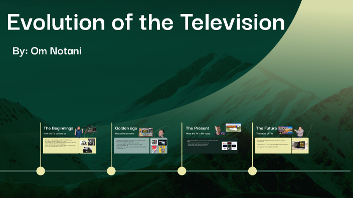 Evolution of the Television by Om Notani on Prezi