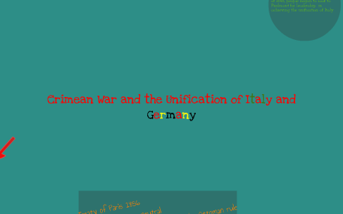 Crimean War and the Unification of Italy and Germany by Nitzah Vazquez ...