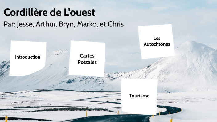 Cordillère de L'ouest by Chris Raja on Prezi