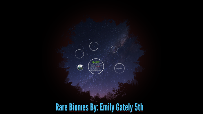 Rare Biomes By: Emily Gately by Emily Gately on Prezi