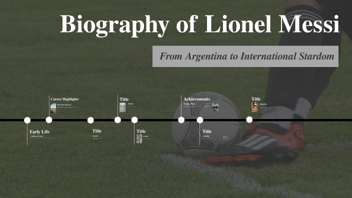 Biography of Lionel Messi by Tatiana Cabrera on Prezi