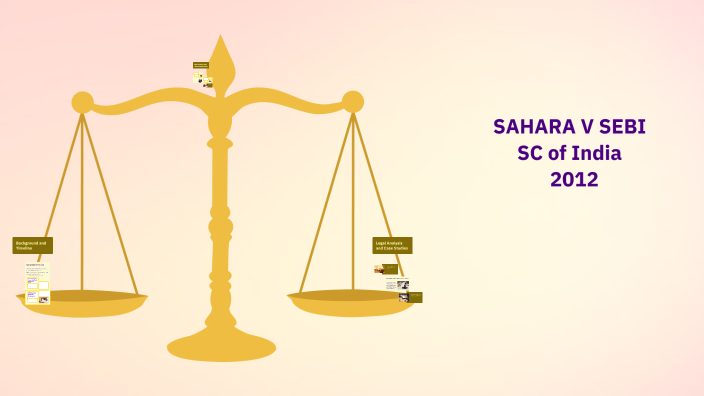 SAHARA v SEBI (2012) by Aishanya Srivastava on Prezi