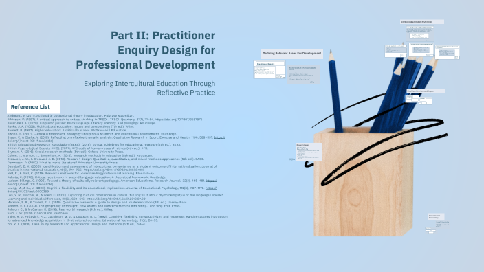 Part II: Practitioner Enquiry Design for Professional Development by ...