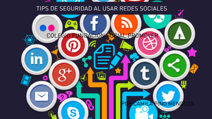 TIPS DE SEGURIDAD PARA EL USO DE LAS REDES SOCIALES by camila Pino ...