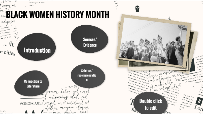 BLACK WOMEN HISTORY MONTH by Nani World on Prezi