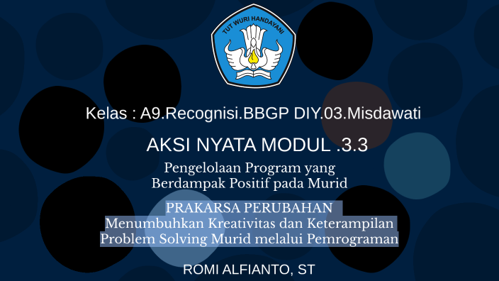 Pengelolaan Program Pendidikan by Romi ALFIANTO on Prezi