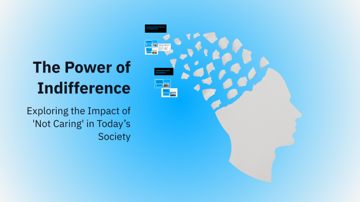 The Power of Indifference by Drew Eldridge on Prezi