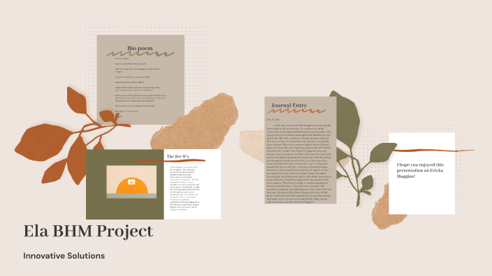 Ela BHM Project by stephanie armas on Prezi