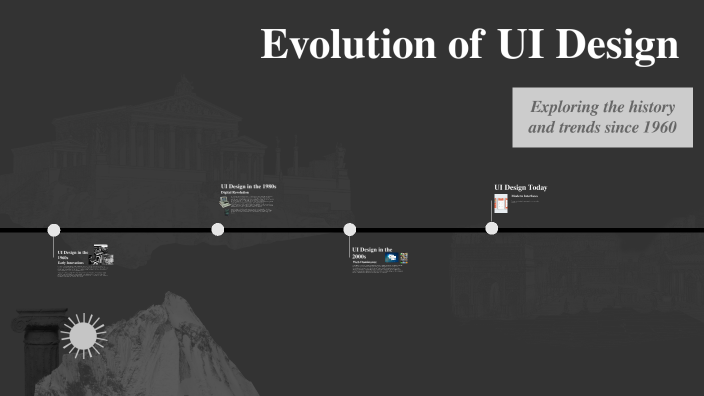 Evolution of UI Design by Maithilii Patole on Prezi