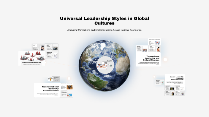 MMR 1: Universal Leadership Styles in Global Cultures by Sumitra ...