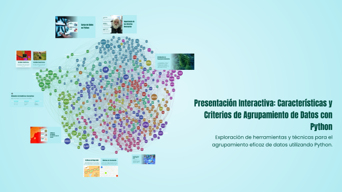Presentación Interactiva: Características y Criterios de Agrupamiento de Datos con Python by ...