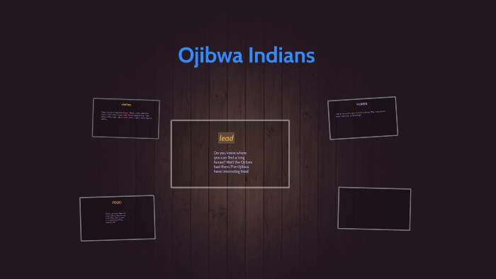 ojibwa in by Lorie Peralez on Prezi