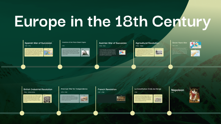 18th Century Europe Timeline by Ethan Jones on Prezi