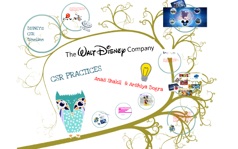 CSR Presentation -The Walt Disney Company by Arshiya Dogra on Prezi