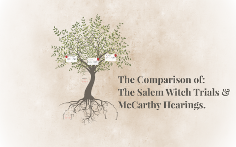 Salem Witch Trials Vs. McCarthy Hearings. by Jessica Hagin on Prezi