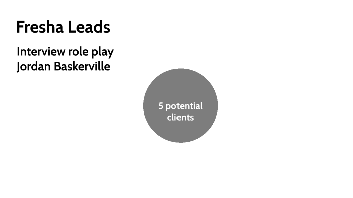 Fresha by jordan baskerville on Prezi