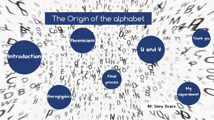 The origin of the alphabet by Siera Zicaro on Prezi