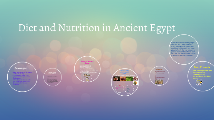 Diet and Nutrition in Ancient Egypt by Aimee Gold on Prezi