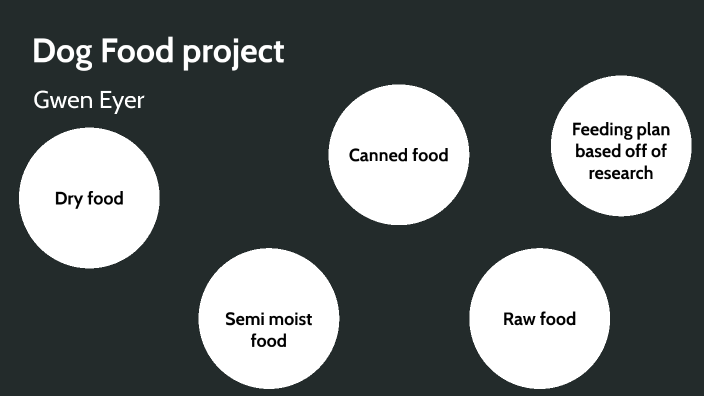Dog Food project by Gwenivere Eyer on Prezi