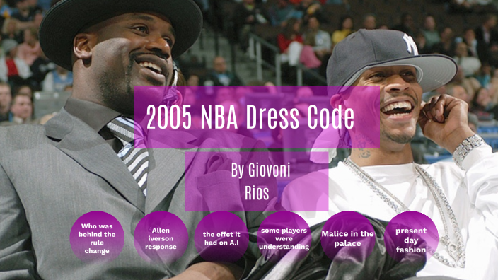 2005 NBA dress code by Giovoni Rios on Prezi
