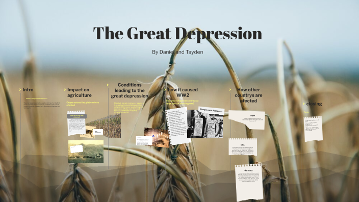 the great depression by Daniel Loughran on Prezi