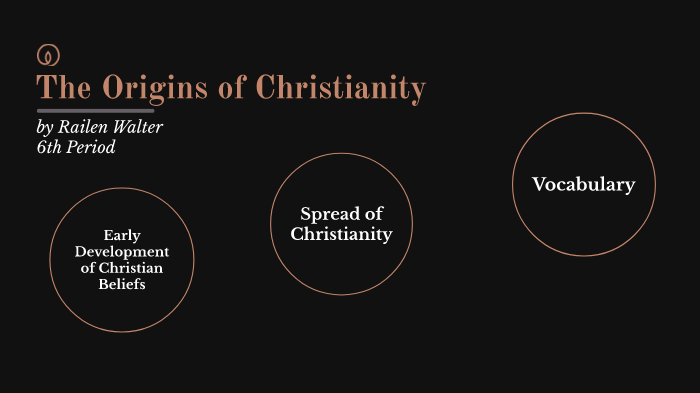 The Origins of Christianity by Railen Walter on Prezi