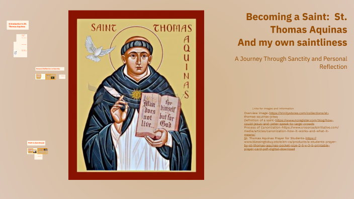 Becoming a Saint: The Life of St. Thomas Aquinas by Jonathon Thompson ...