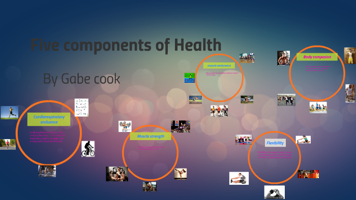 Five components of Health by gabe cook on Prezi