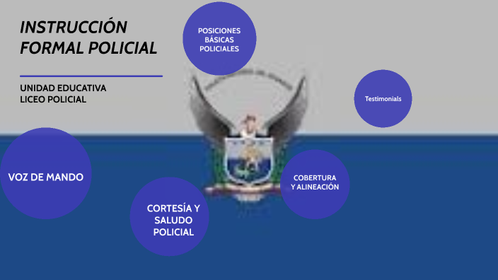 INSTRUCCIÓN FORMAL POLICIAL by Byron Ortega Sandoval on Prezi