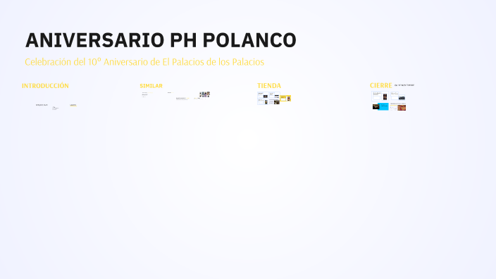 ANIVERSARIO PH POLANCO by irvin brand on Prezi