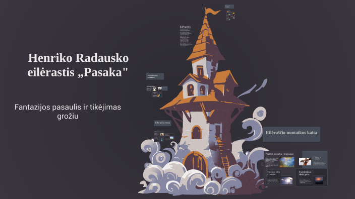 Henriko Radausko eilerastis „Pasaka" by Jonas Sabutis on Prezi