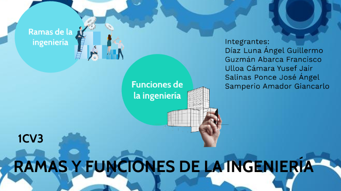Ramas y funciones de la ingeniería by Francisco guzman on Prezi
