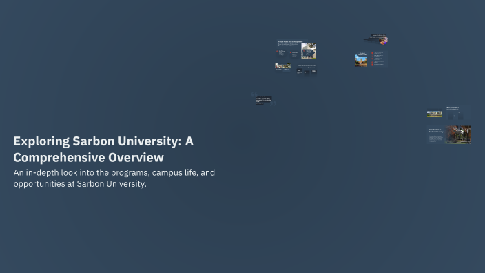 Exploring Sarbon University: A Comprehensive Overview by Ali erkinov on ...