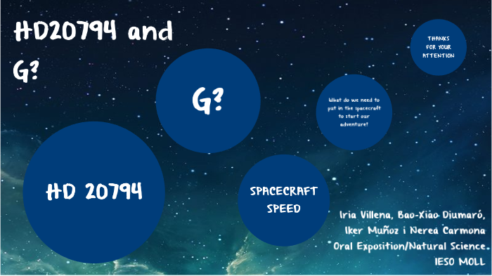 HD 20794 and g? by Iria Villena on Prezi
