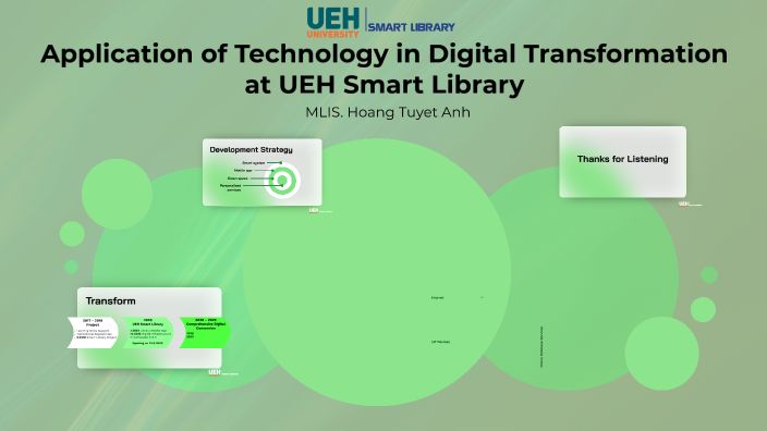 Application of technology in digital conversion at UEH Smart Library by ...