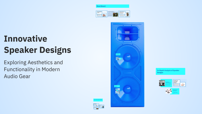Innovative Speaker Designs by Harry Smart on Prezi