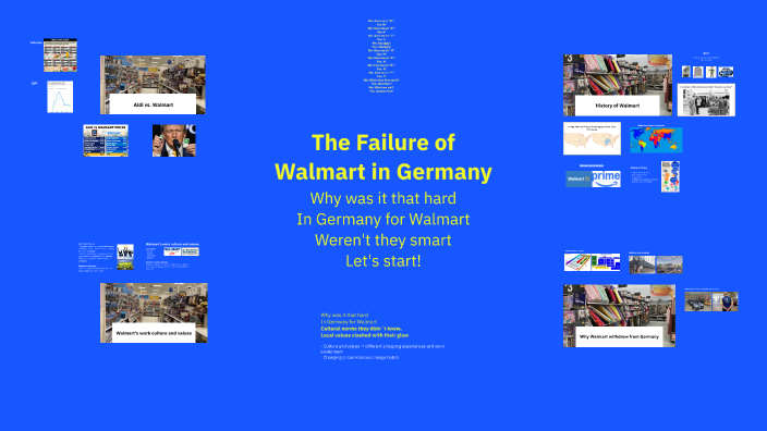 The Failure of Walmart in Germany by Nora Pedrero González on Prezi