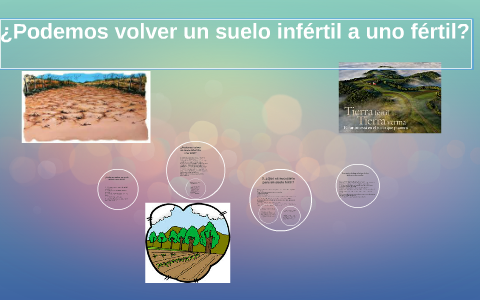 ¿Podemos volver un suelo infértil a uno fértil? by gretel cotrina on Prezi