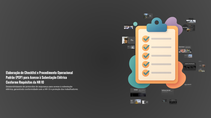 Elaboração de Checklist e Procedimento Operacional Padrão (POP) para ...