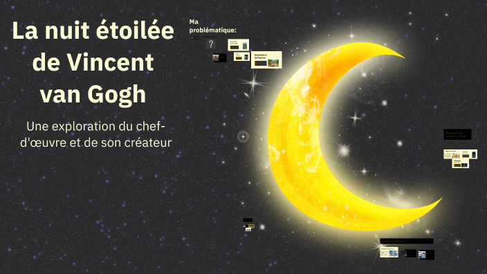 La nuit étoilée de Vincent van Gogh by samuel D on Prezi